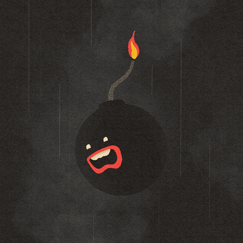 Falling Bomb Gif