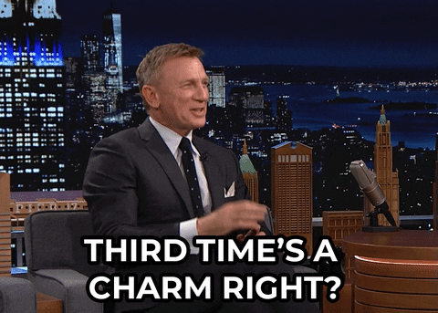 Third Times A Charm GIFs - Get the best GIF on GIPHY
