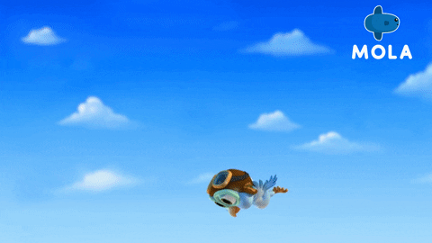 Baby Fly GIF by Mola TV Kids - Find & Share on GIPHY