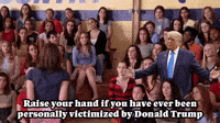 Mean Girls Raise Hand Gif