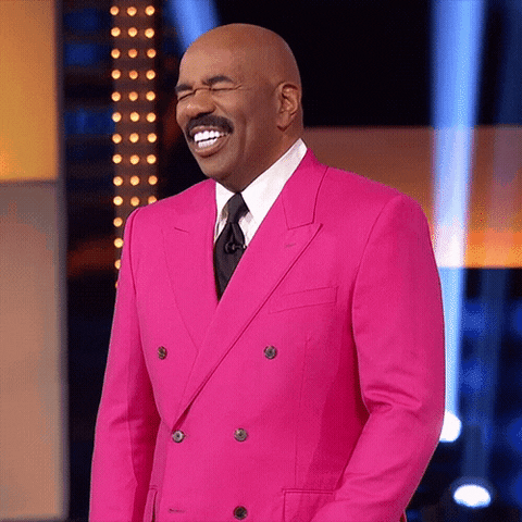 Steve Harvey Laughing GIF by ABC Network - Find & Share on GIPHY
