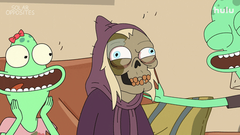 Crypt Keeper Animation GIF by HULU - Find & Share on GIPHY