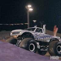 Monster Truck Drag Crash