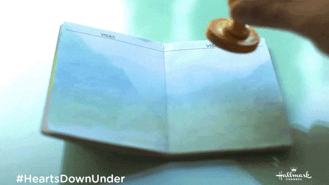 Passport Stamp GIFs - Get the best GIF on GIPHY