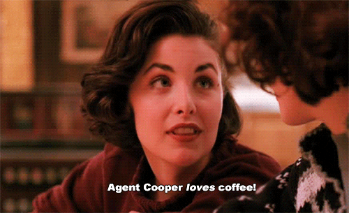 Agent Cooper Loves Coffee GIFs - Get the best GIF on GIPHY
