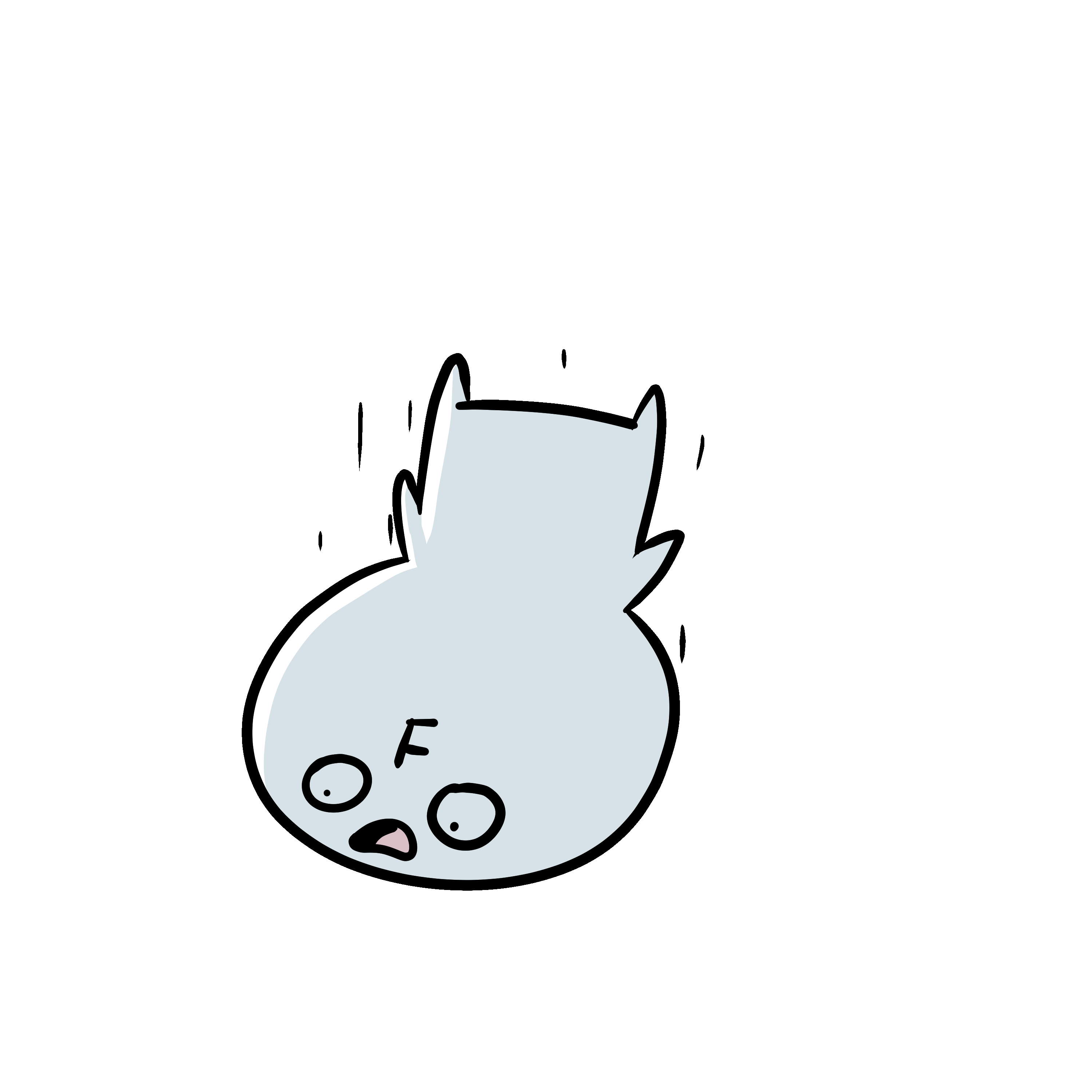 Scared Scream Sticker for iOS & Android | GIPHY