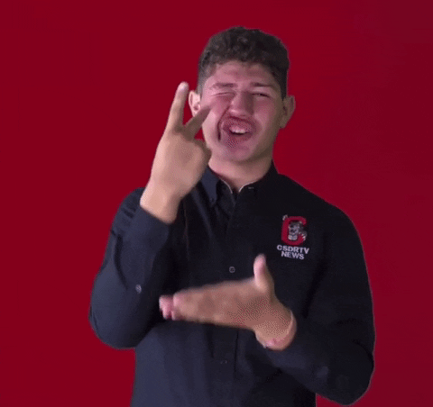 Sign Language Asl GIF by CSDRMS - Find & Share on GIPHY