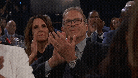 Nba Awards Applause GIF by NBA - Find & Share on GIPHY