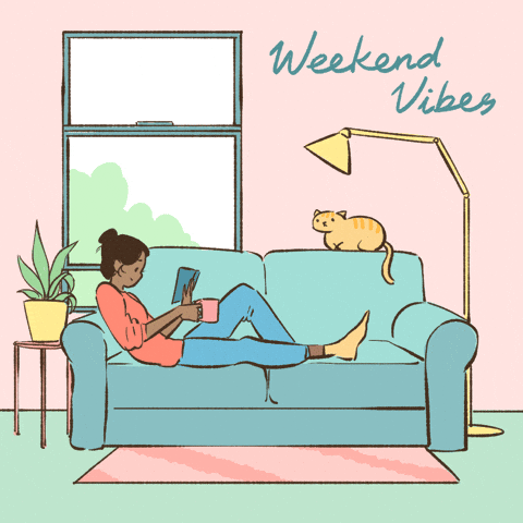 Relaxing Happy Sunday GIF by Hello All - Find & Share on GIPHY