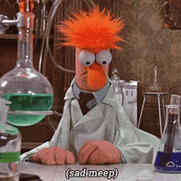 Beaker Muppet Fire Gif