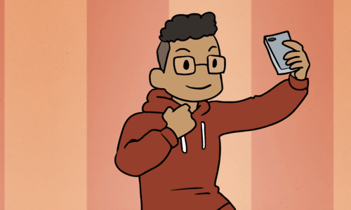 Animation Selfie GIF by Augenblick Studios - Find & Share on GIPHY