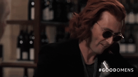 Crowley Smile Gif