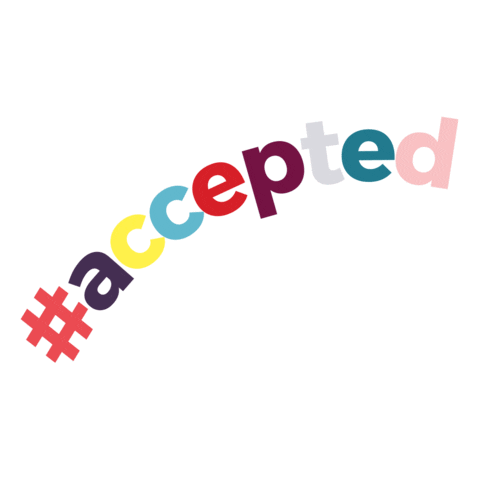 Accepted Sticker by Crimson Education for iOS & Android | GIPHY