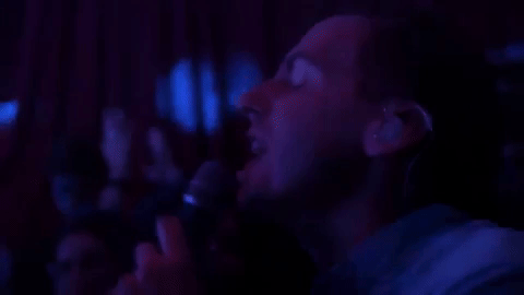 Concert Singing GIF by Polyvinyl Records - Find & Share on GIPHY