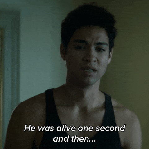 He Was Alive One Second GIFs - Find & Share on GIPHY