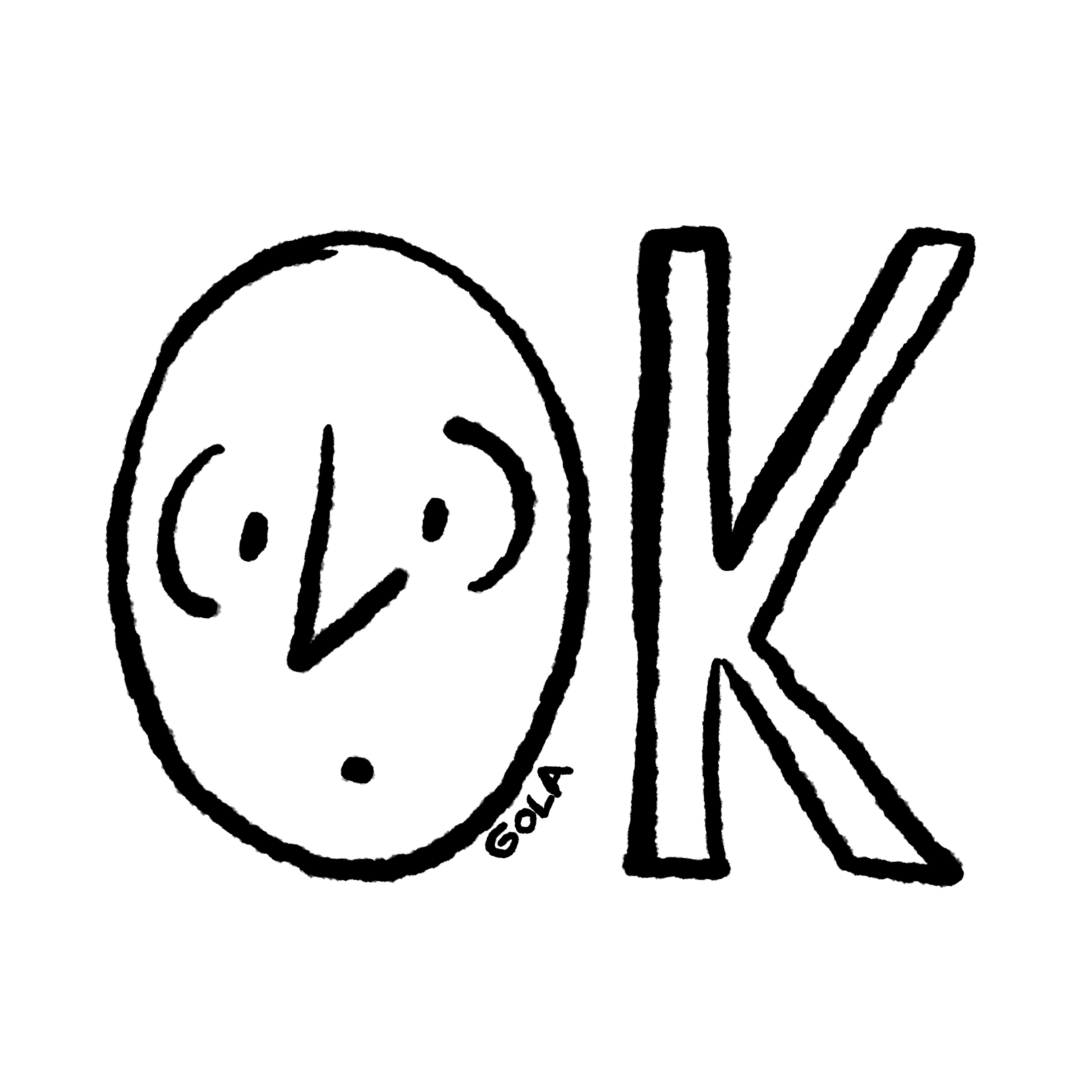 Life Ok Sticker by andregola for iOS & Android | GIPHY