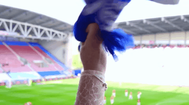 Football Fan Scarf GIF by Wigan Athletic - Find & Share on GIPHY