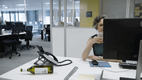 Work Drinks GIFs - Get the best GIF on GIPHY