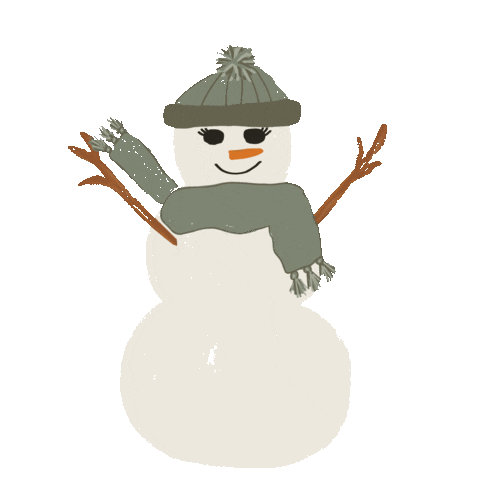 Melting Snowman Gif