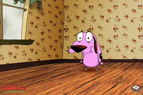 Courage The Cowardly Dog Crying