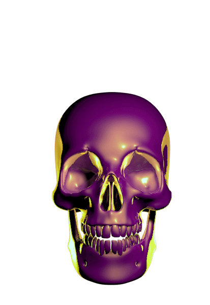 Skull Biting Sticker for iOS & Android | GIPHY