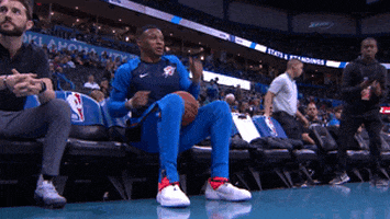 Russell Westbrook Dancing GIF by NBA - Find & Share on GIPHY