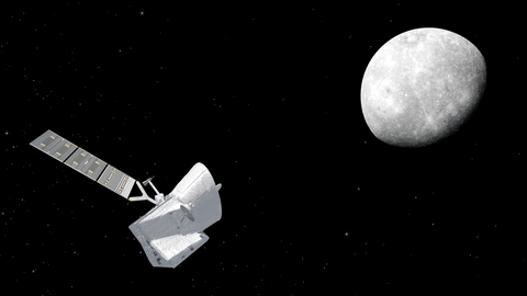 BepiColombo | Journey to Mercury by European Space Agency - ESA | GIPHY