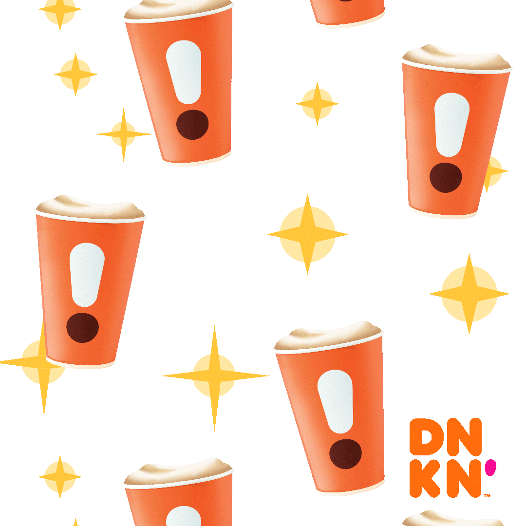 Celebrate Make It Rain Sticker by Dunkin’ for iOS & Android | GIPHY