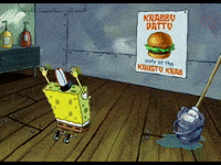 Krusty Krab Training Video Gif