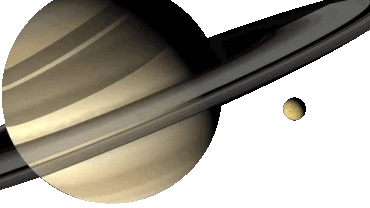 Saturn Rotation Gif