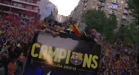 Barça Fans GIFs on GIPHY - Be Animated