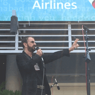 Ringo Starr GIF by Ringo Peace and Love - Find & Share on GIPHY