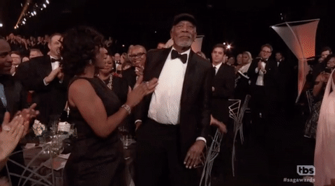 Morgan Freeman GIF by SAG Awards - Find & Share on GIPHY