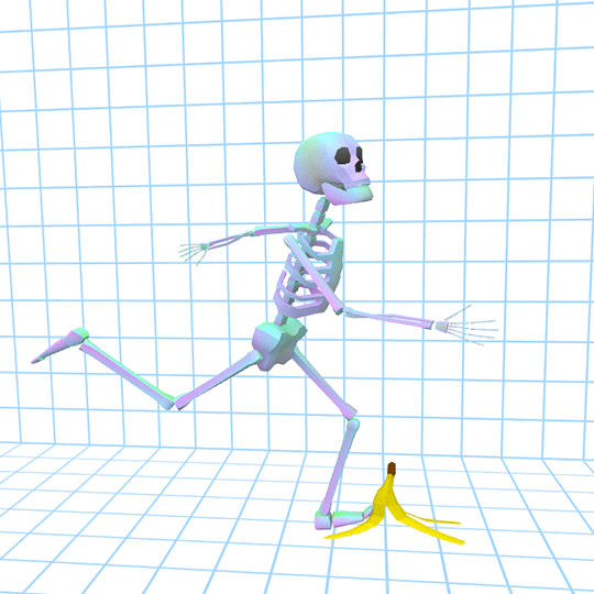 Skeleton Banana GIF by jjjjjohn - Find & Share on GIPHY