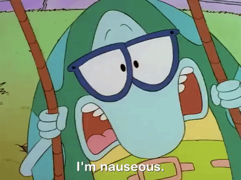 Rockos Modern Life Filbert Im Nauseous