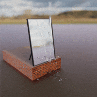 Mirror GIF by Michael Hazani - Find & Share on GIPHY