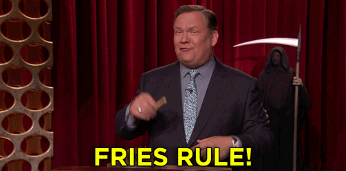 Fries Rule GIFs - Get the best GIF on GIPHY