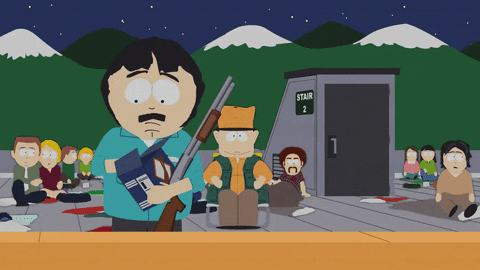 Angry Guns GIF by South Park - Find & Share on GIPHY