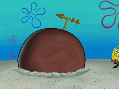 Patrick Star Rock Gif