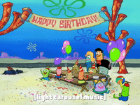 Patrick Star Happy Birthday Gif