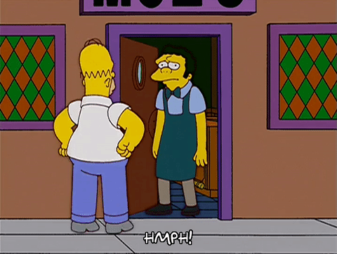 Simpsons Walk On By