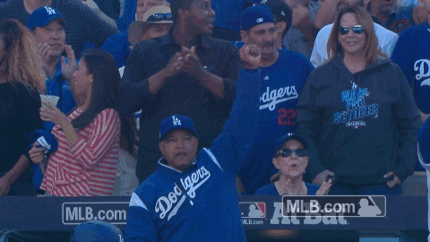 Los Angeles Dodgers Baseball GIF by MLB - Find & Share on GIPHY