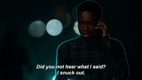 I Snuck Out GIFs - Get the best GIF on GIPHY
