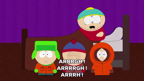 Scared Eric Cartman GIF by South Park - Find & Share on GIPHY