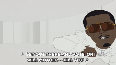 Scared P. Diddy GIF by South Park - Find & Share on GIPHY
