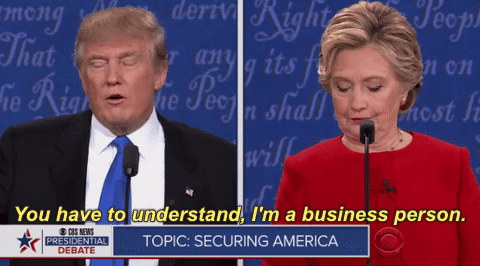Debate GIF by Election 2016 - Find & Share on GIPHY