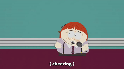 Happy Eric Cartman GIF by South Park - Find & Share on GIPHY