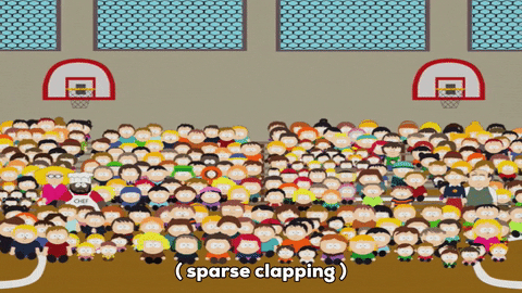 Clapping Audience Gif By South Park Find Share On Giphy
