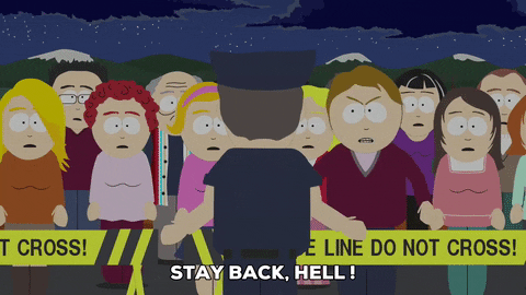 Angry Police GIF by South Park - Find & Share on GIPHY