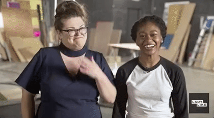 Bf Video Ladylike Builds Furniture GIF by BuzzFeed - Find & Share on GIPHY